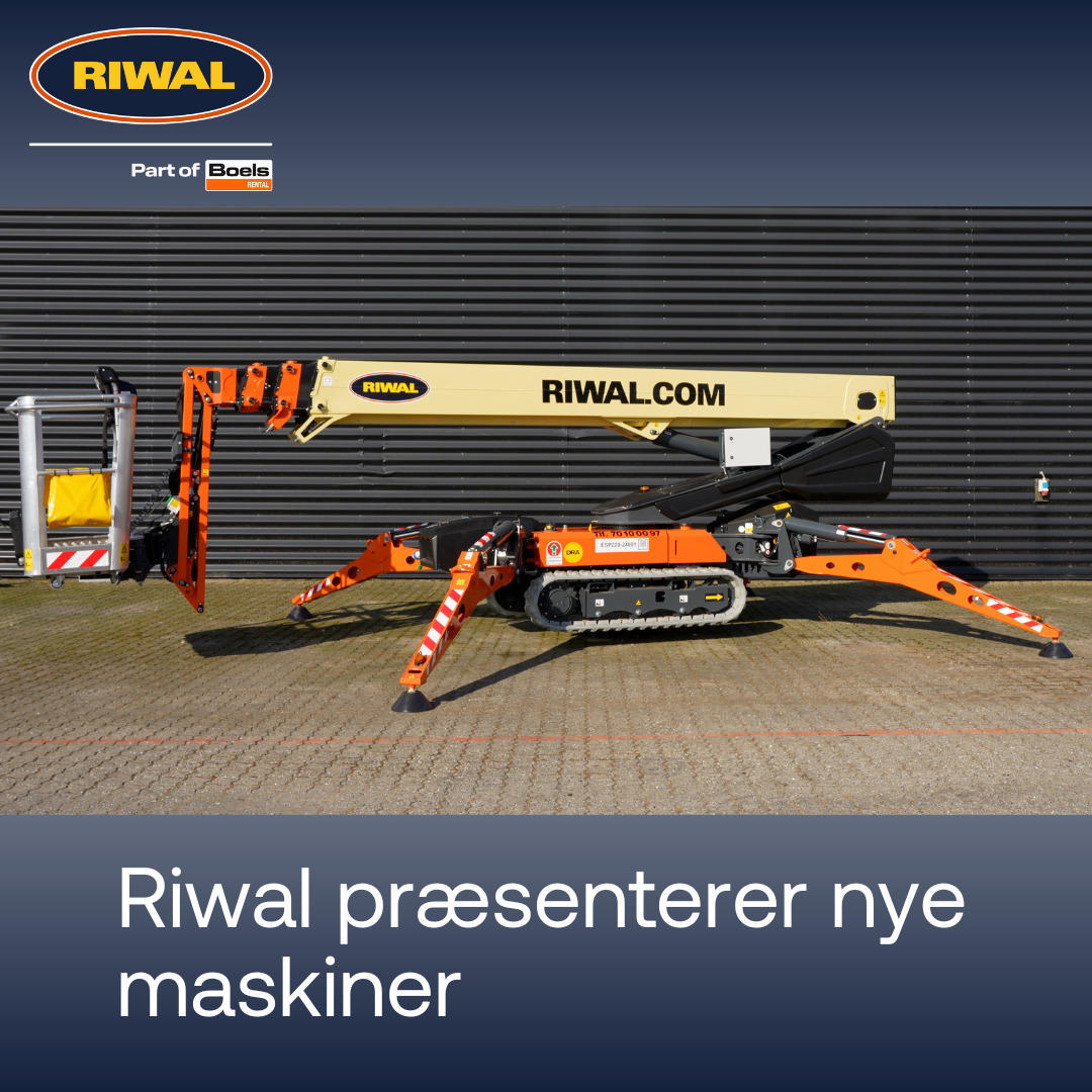 Riwal investerer 80 mio. kr. i nye maskiner